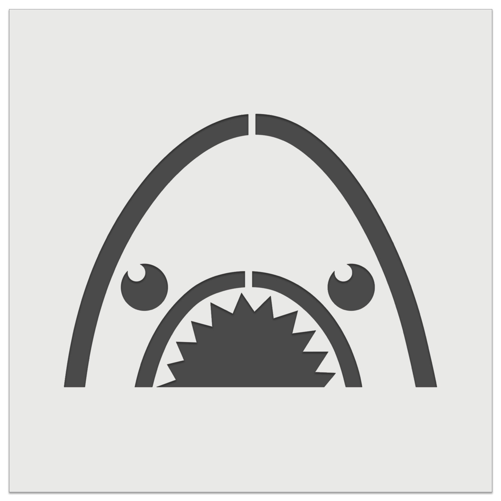 Jaws Stencil