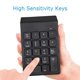 Wireless Number Pad, TSV Numeric Keypad Numpad, 18 Keys Financial ...