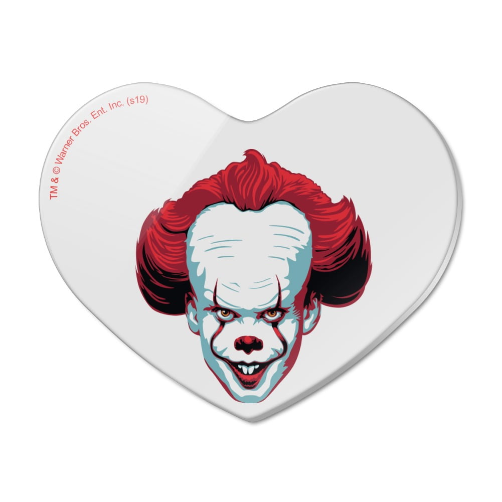IT Pennywise Come Home Heart Acrylic Fridge Refrigerator Magnet ...