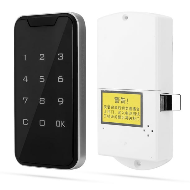 Smart Lock, Durable Passsword Lock, Touch Screen Drawer Locker Gym ...