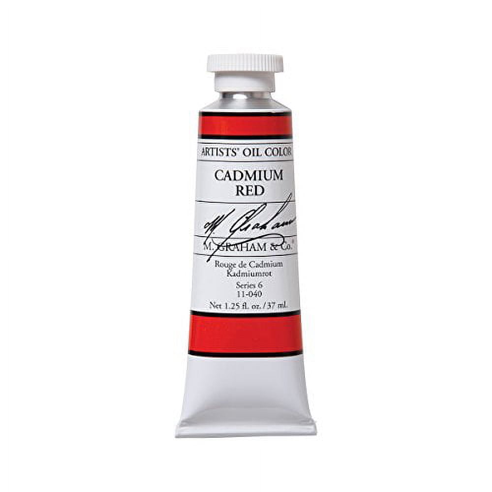 Click here for M. Graham Artist Oil Paint Cadmium Red 1.25oz/37ml... prices