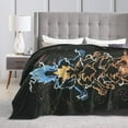 Ultra Soft Fleece Flannel DBZ Blankets Goku Cozy Warm Throws for Couch ...
