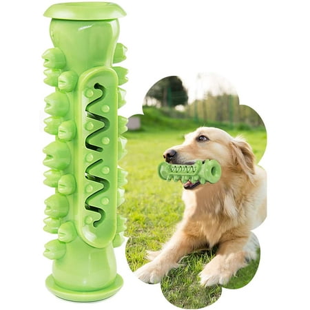 Dog Chew Toy for Aggressive Chewer, Upgraded Natural Rubber Brushing ...