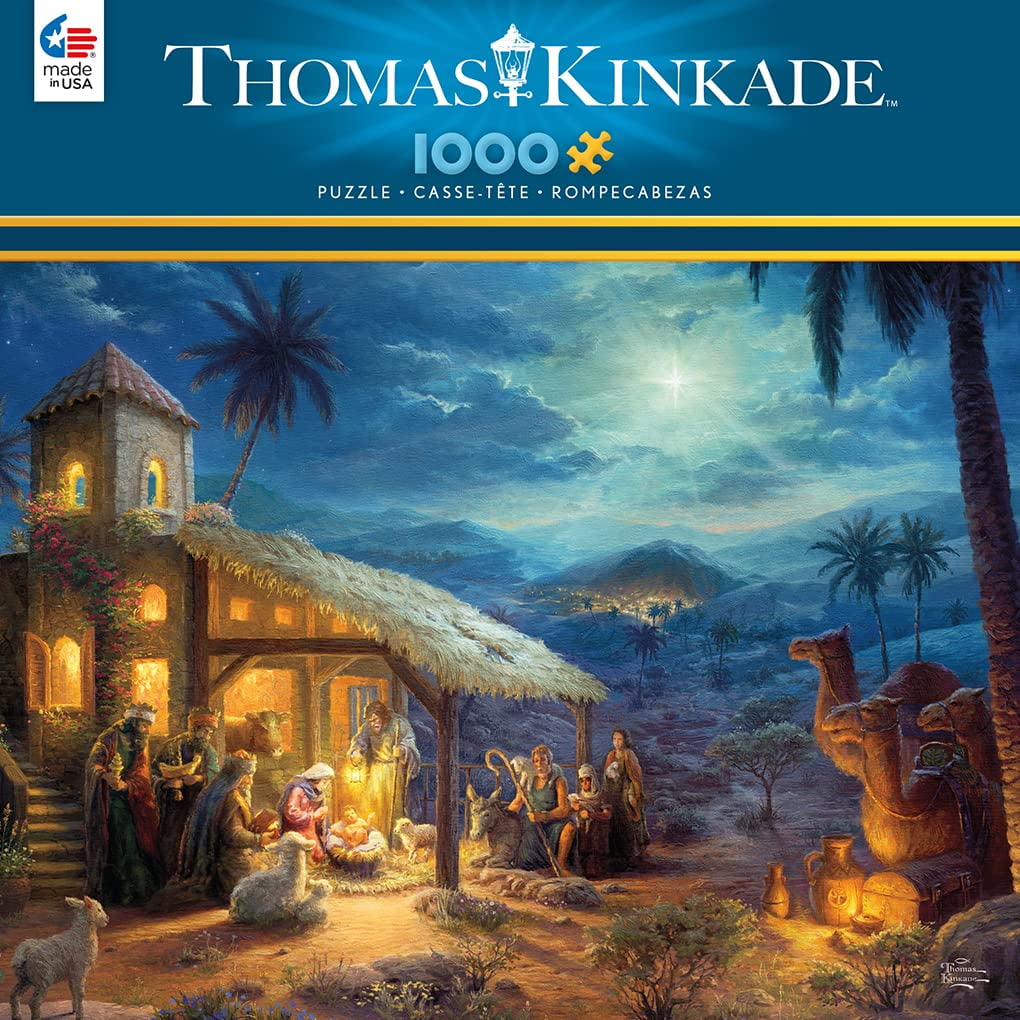 Click here for Ceaco Thomas Kinkade The Nativity 1000-Piece Inter... prices