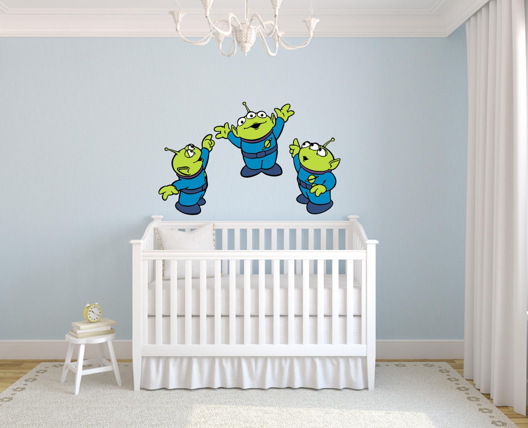 Toy Story Green Aliens Cartoon Colorful Decors Wall Sticker Art Design ...