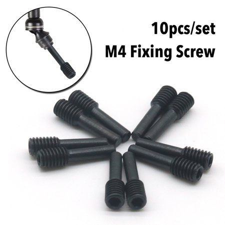 AIHOME 10PCS Drive Shaft Fixing Screw M4 16MM Steel Machine Screw ...