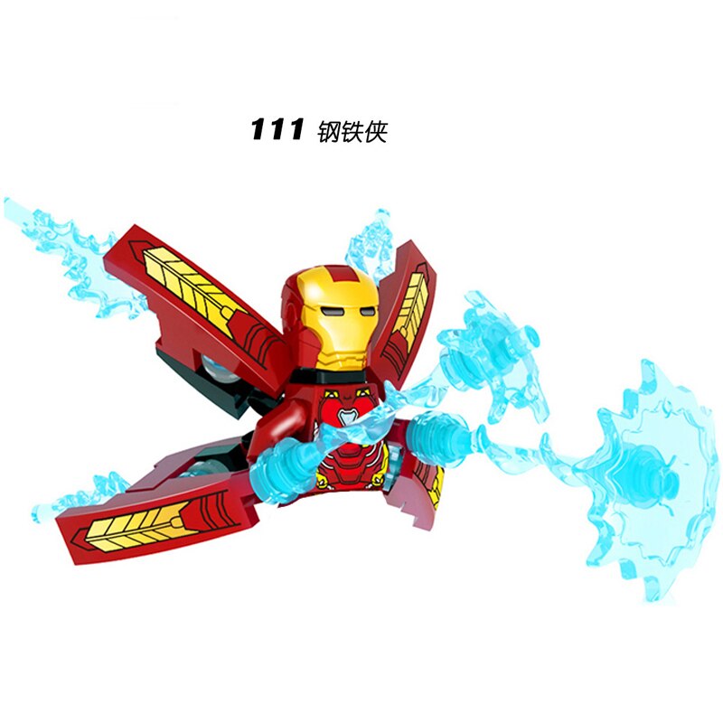 Disney Superhero Series Building Blocks Iron Man Spiderman She-Hulk ...