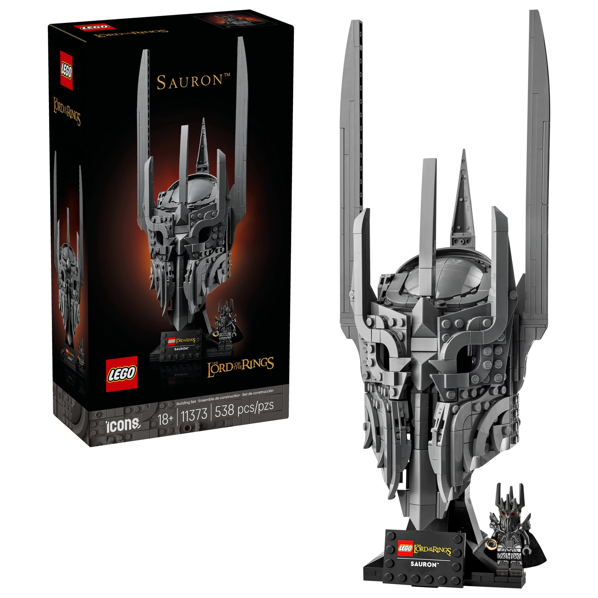 Click here for Lego Icons The Lord Of The Rings: Saurons Helmet -... prices