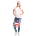Drawstring Backpack - USA Flag Print star Splash Proof Small Drawstring ...