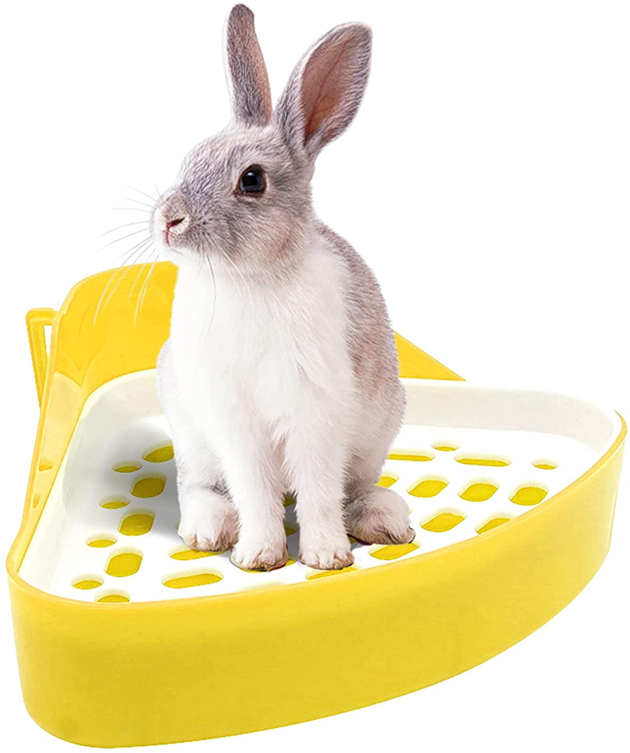 Walbest Triangle Potty Trainer Corner Bunny Toilet Guinea Pig Litter ...