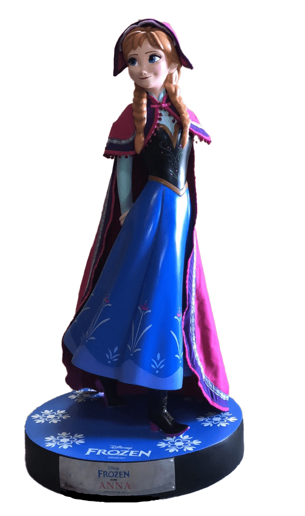 Disney Frozen Anna Life Size Statue - Walmart.com
