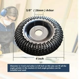 Grinder Wheel Disc 4 Inch Wood Shaping Wheel, Wood Grinding Shaping ...