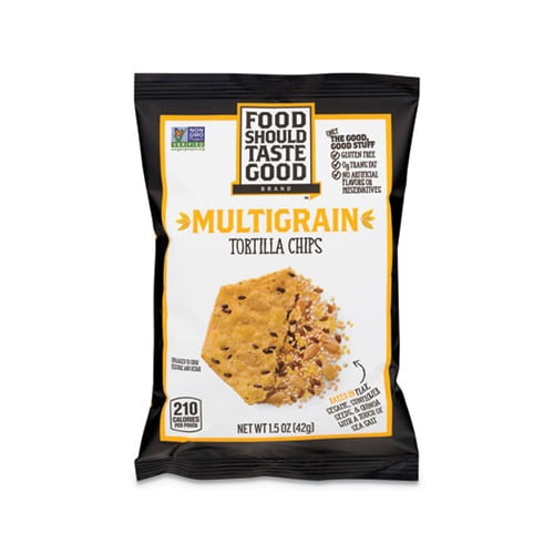 General Mills, GNMSN81233, Multigrain Tortilla Chips, 24 / Carton ...