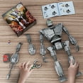 Mecha Robot Building Block Set Metal Giant Mech Model Kit Hard Core ...