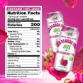 Vinut 100%Red Dragon Fruith Juice With Pulp (16.57 fl oz, Pack 12), No ...