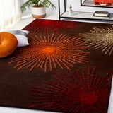 SAFAVIEH Soho Fiesta Geometric Area Rug, Brown/Multi, 2' x 3' - Walmart.com