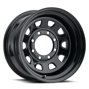 Vision Wheels 426 Cross 14x5x5 Black Rim - 14" Inches - Walmart.com