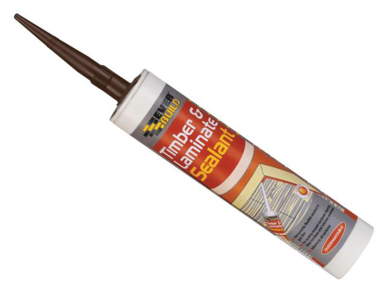 Everbuild - Timber & Laminate Sealant Oak 290ml - Walmart.com