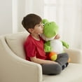 Super Mario Kids Yoshi Bedding Plush Cuddle and Decorative Pillow Buddy ...