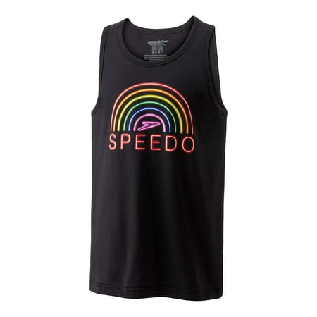 Speedo Unisex-Adult Tank Top Sleeveless Pride, Black 2021, Medium ...
