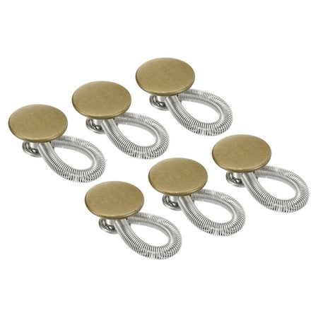 Uxcell Waist Extender Buckle Retractable Jeans Button Pins Pants ...