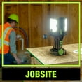 POWERSMITH 5000 Lumen Work Light Jobsite Area Work Light with 3-Way ...