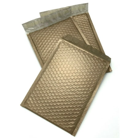 50 #2 8.5x12 Gold Poly Bubble Padded Envelopes Mailers Shipping Case 8. ...