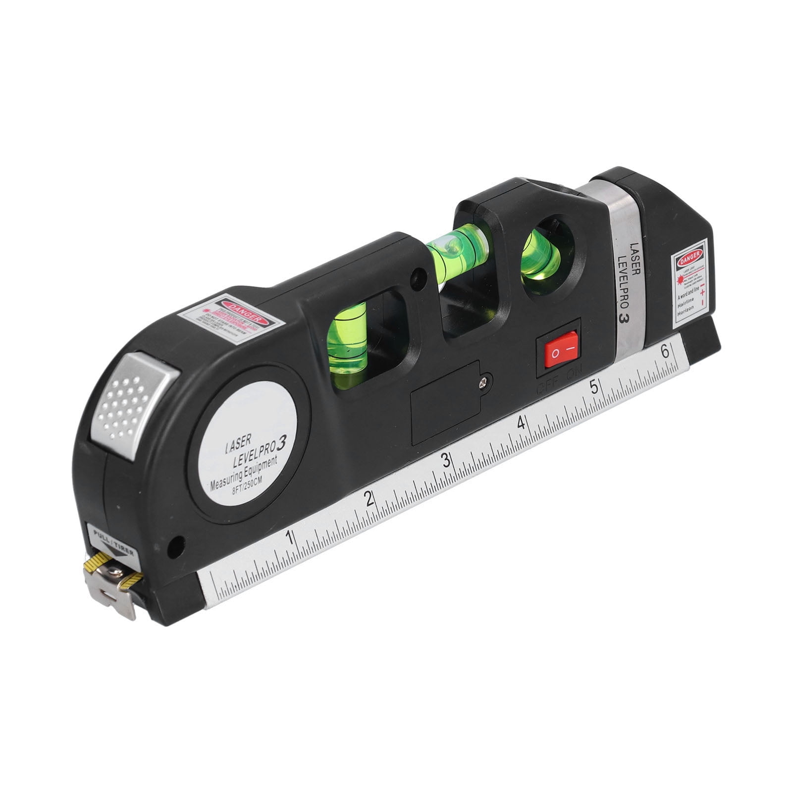Herramienta niveladora Lazer plano de medición de medición lineal ABS ...