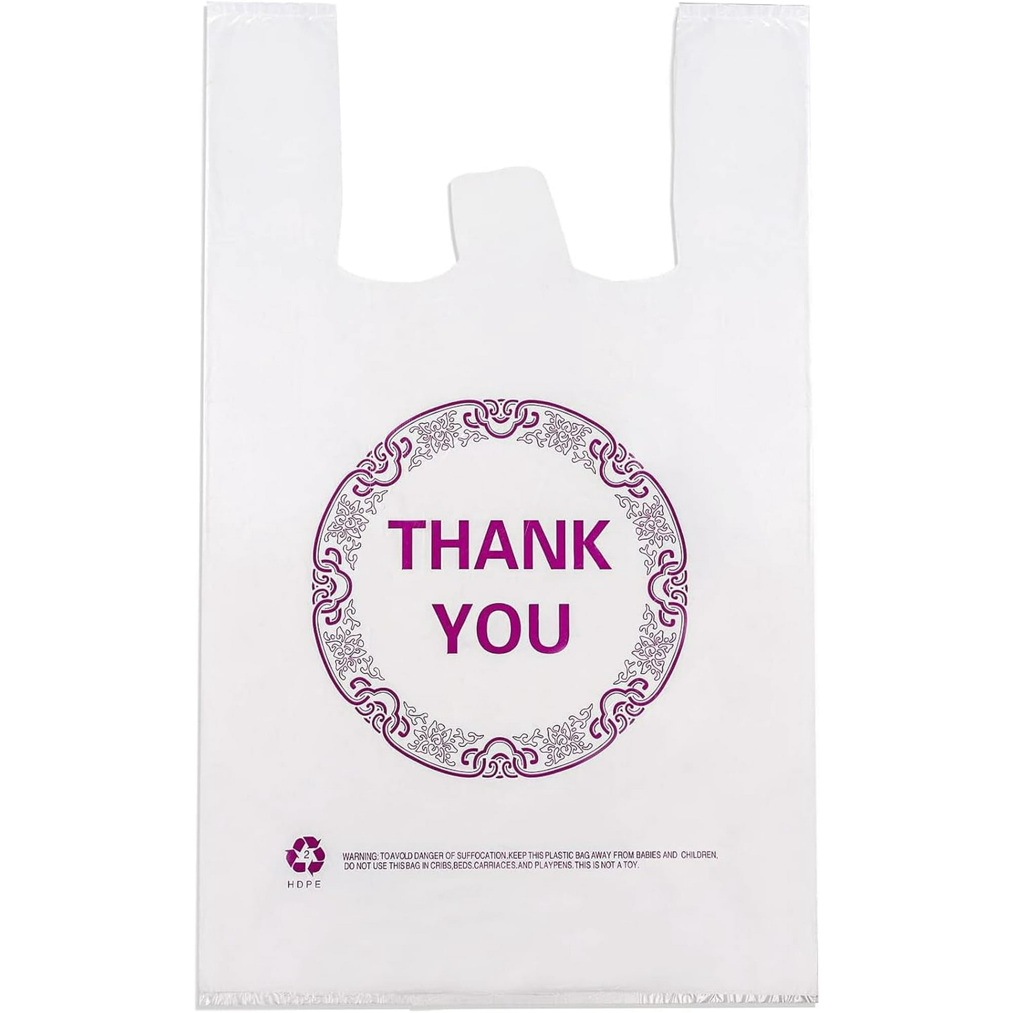 Click here for Gfdyree 500 Pieces Thank You Plastic Shopping Bags... prices