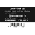 Wera 020090 Joker Combination Wrench with Switch 4 Piece Set - Metric ...