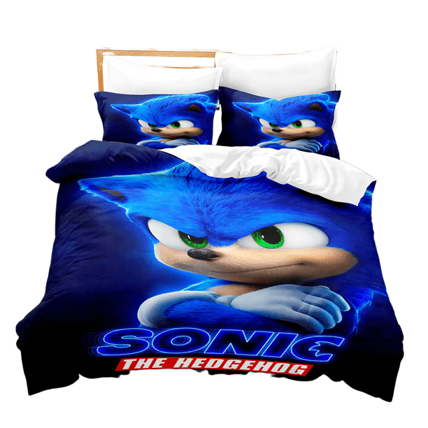 Sonic Sheets Three Piece Set, 3D Printing, Soft Microfiber, Duvet Cover ...