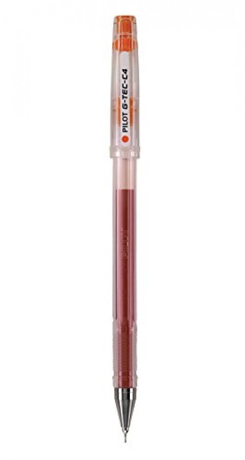 Pilot G-Tec-C4 Ultra Orange 0.4MM Rollerball Pen Dozen - Walmart.com