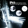 Outdoor Xmas House Decorations: 288 LED Meteor Shower Christmas Lights ...