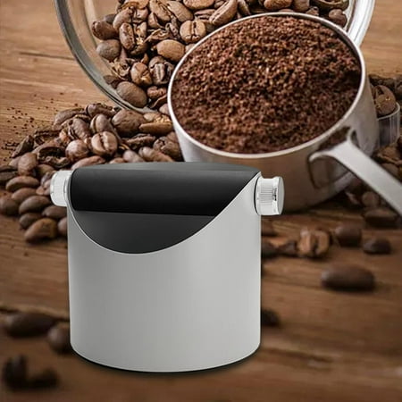 Practical Coffee Slag Bucket Detachable Knock Bar Coffee Dump Bin ...