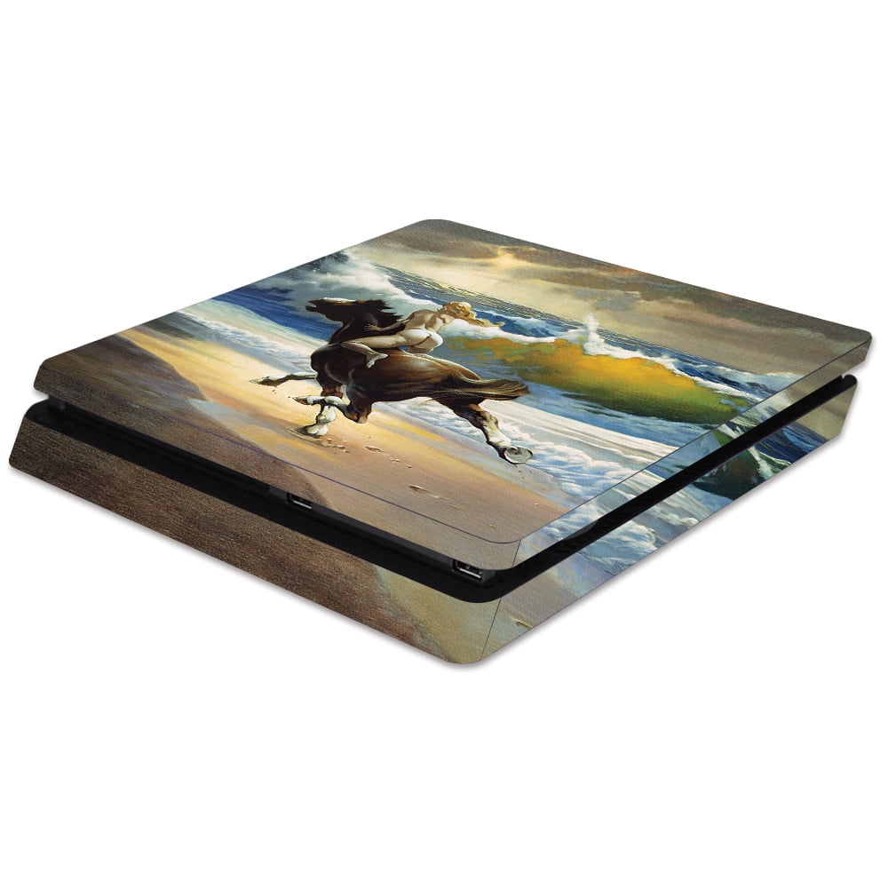 Skin Decal Wrap Compatible With Sony PS4 Slim Console Sticker Design ...
