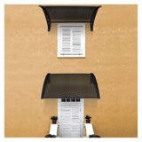 40x40 Patio Door Window Awning Outdoor Canopy Cover UV Rain Snow ...