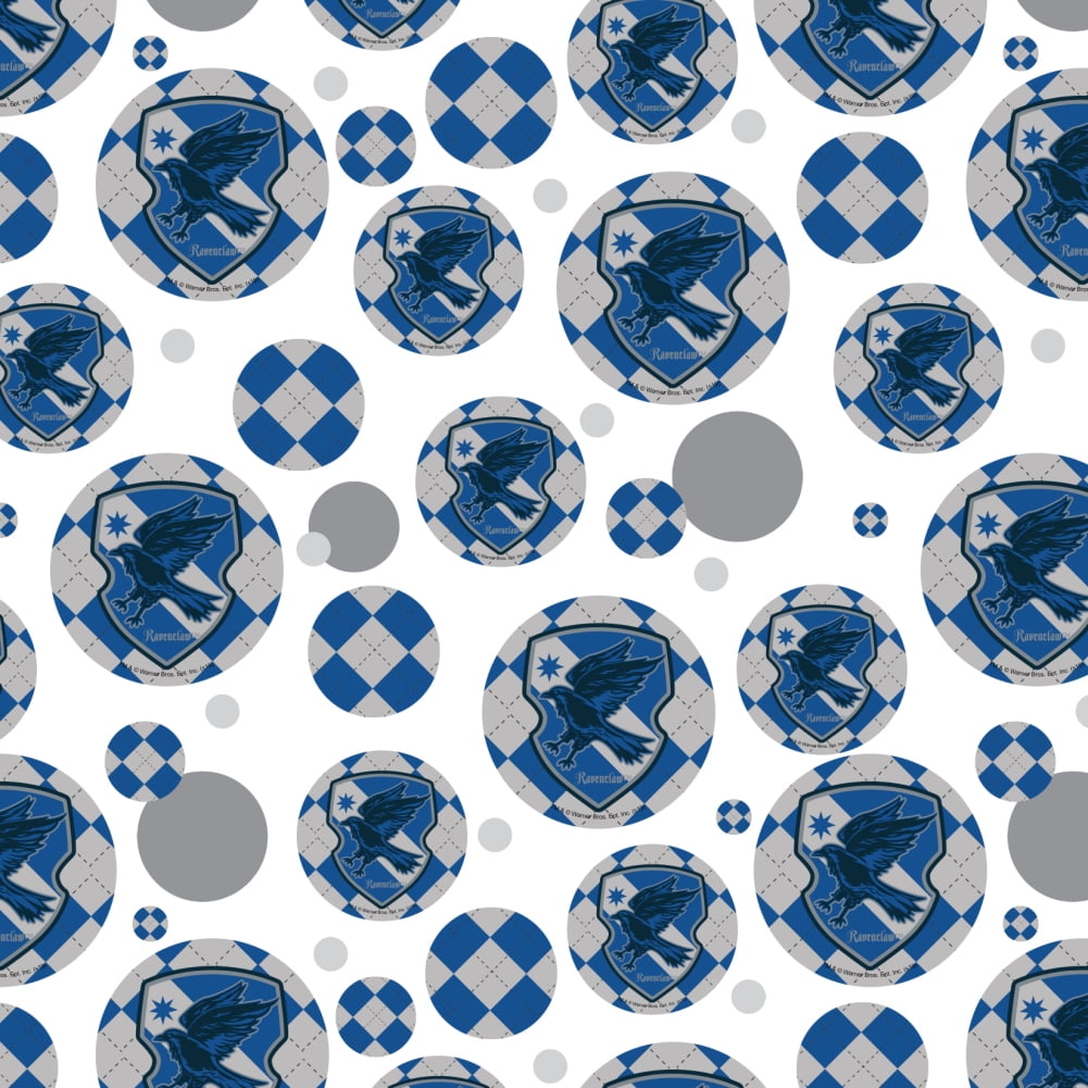 Harry Potter Ravenclaw Plaid Sigil Premium Gift Wrap Wrapping Paper ...