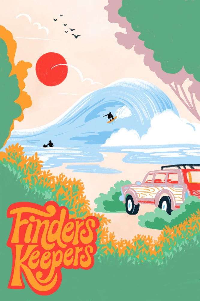 Secret Surf Spot Collection, Surf Scene At The Beach, Finders Keepers ...