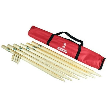 Woodworm Cricket Spring Back Stumps + Bails ICC 28" Senior / Adult Size ...