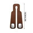 erfcxs Car Hook Car Seat Back Hook Rubber Leather Pattern ...