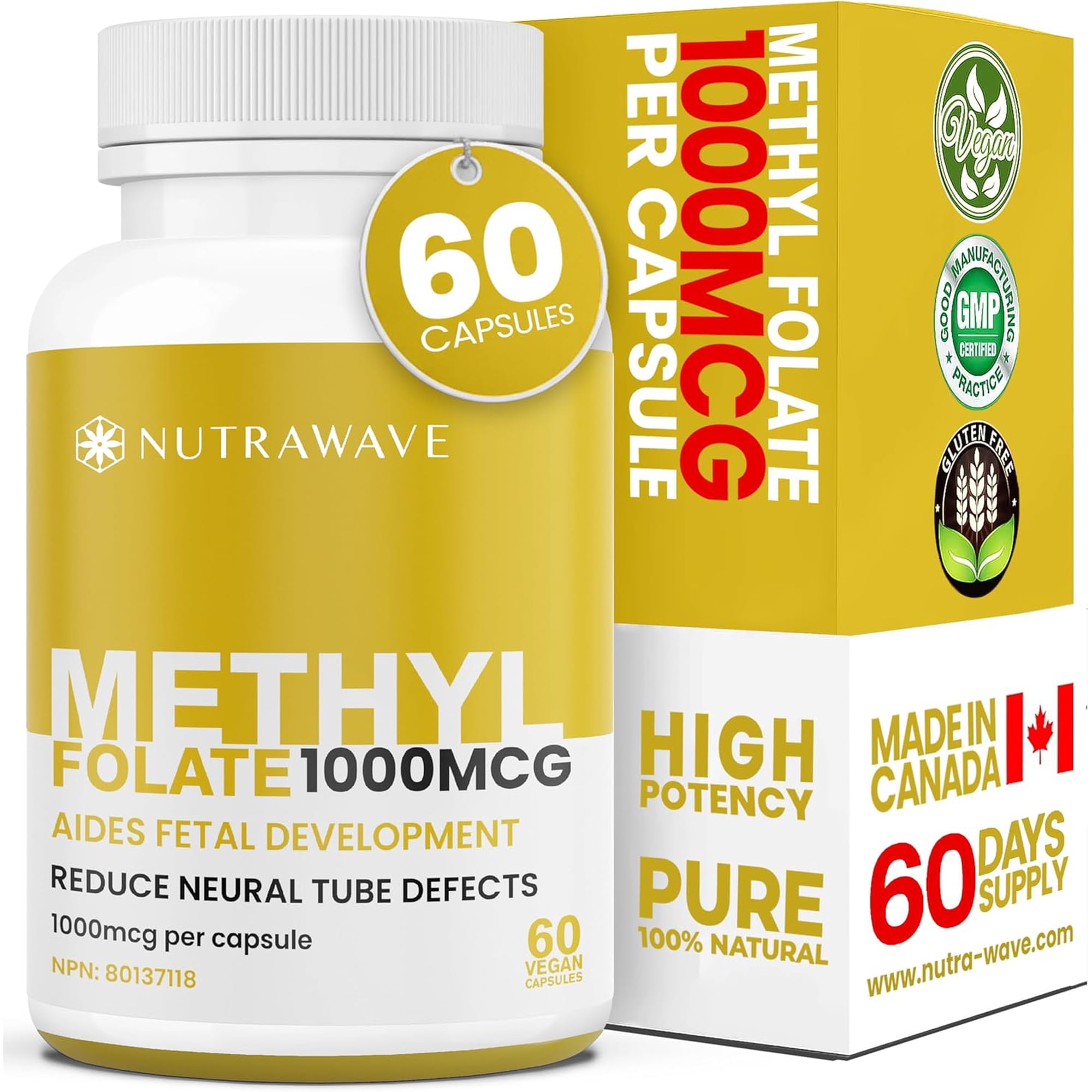 Click here for Nutrawave Methylfolate Supplement 1 000 Mcg (5-Mth... prices