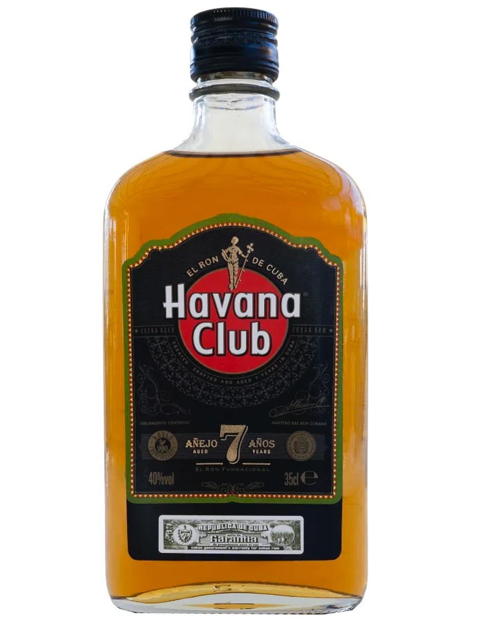 Pack de 4 Ron Havana Club 7 Años Añejo 350 ml Havana Club 7 Años Añejo ...