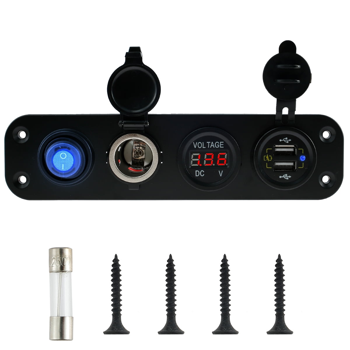 Homemade Toggle Switch Panel