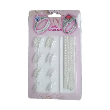 8 Sheets/ 152 Pieces Invisible Ring Sizer Adjuster Ring Spacer Ring ...