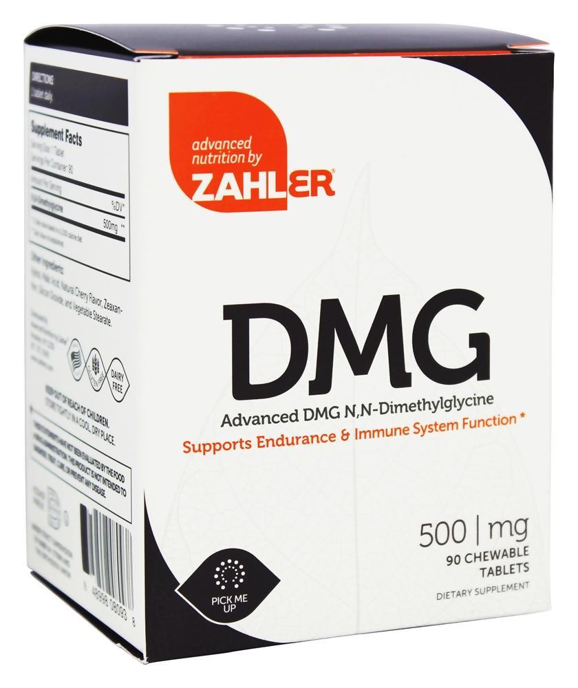Zahler - DMG 500 mg. - 90 Chewable Tablets - Walmart.com - Walmart.com