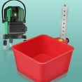 JROCHE Double Side Scale Bubble Level Ruler Box Tiling Tool ...