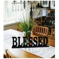 Attraction Design Rustic Wood Blessed Sign for Home Decor, Decorative ...