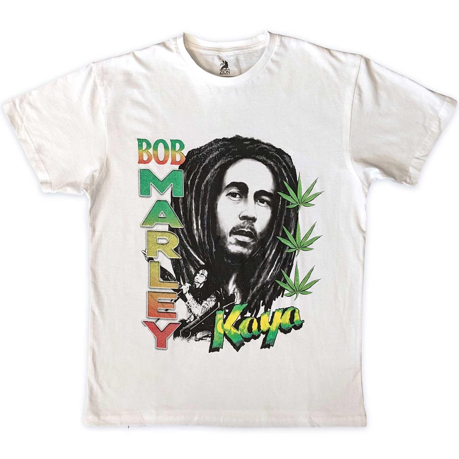 Click here for Bob Marley Adult Kaya Illustration T-Shirt Xl prices