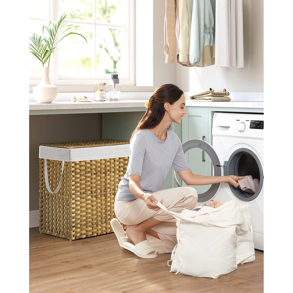 Click here for Songmics Laundry Hamper With Lid  130l Clothes Ham... prices