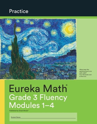 Pre-Owned Eureka Math Grade 3 Fluency Practice Workbook #1 (Modules 1-4 ...
